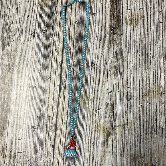 Other | Native American Indian Thunderbird Seed Bead Necklace | Poshmark